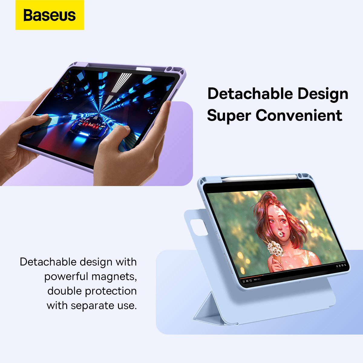 Baseus Minimalist Series Magnetic Case for Pad IPro 12.9-inch (2019 ...
