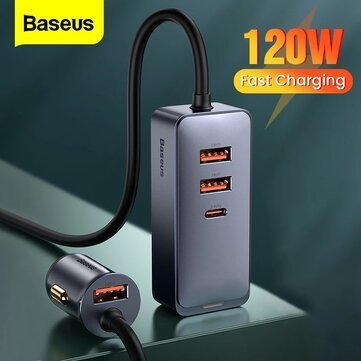 Baseus Share Together PPS Multi-Port Fast Charging Car Charger With ...
