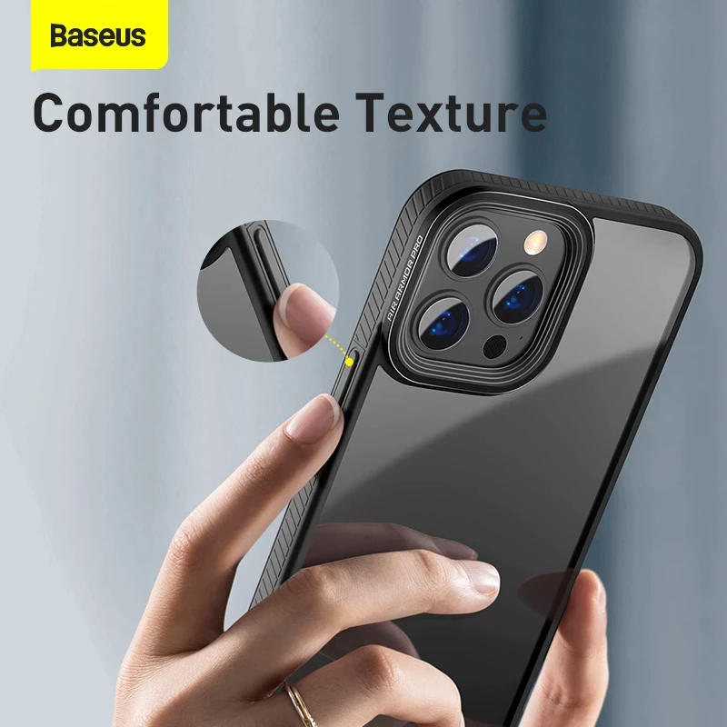 Baseus Crystal Phone Case For iP 13 Pro Max 6.7 inch 2021 - Baseus ...