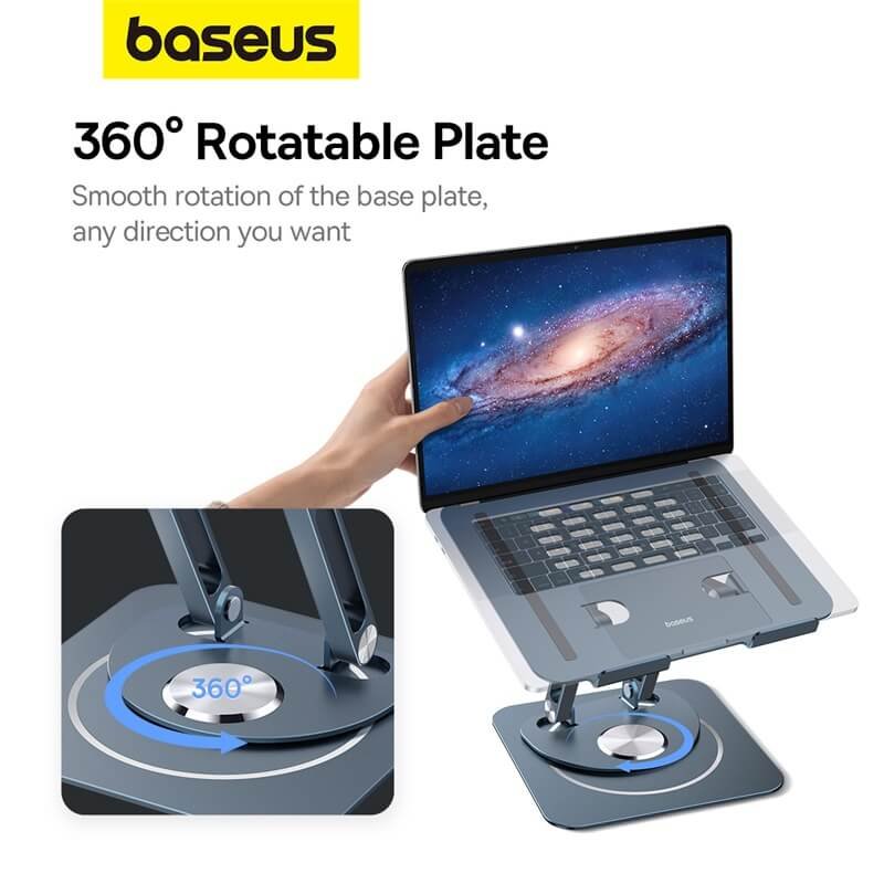 Baseus Rotatable and Foldable Laptop Stand UltraStable Pro Series ...