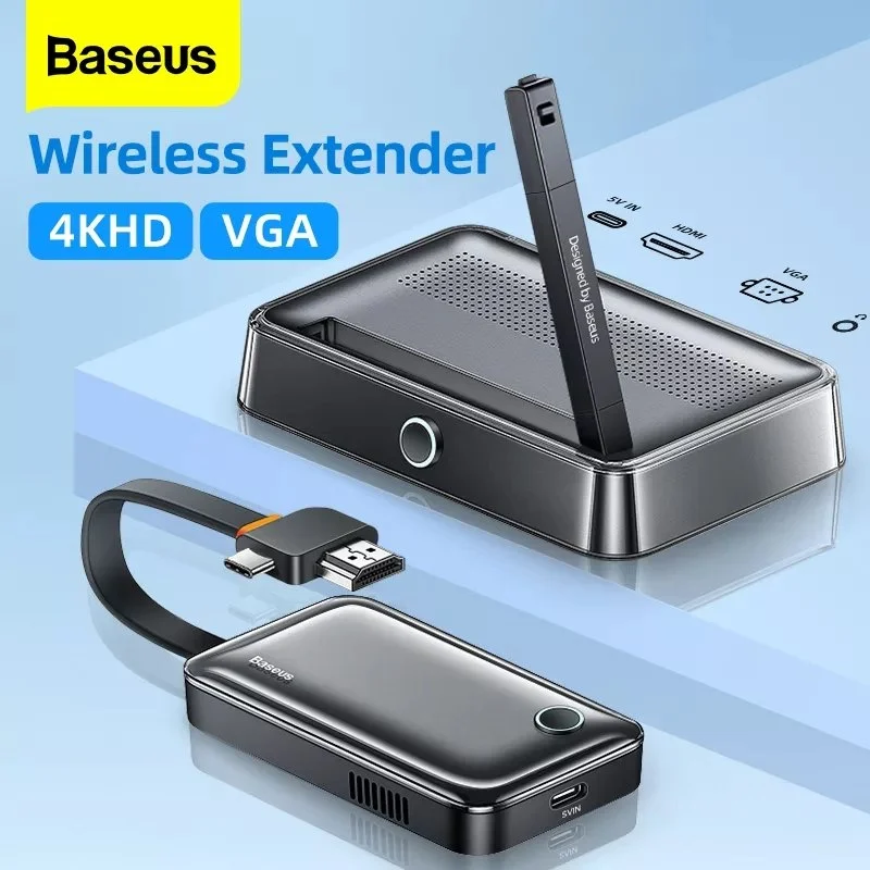 Baseus 4K Wireless Display Dongle Adapter - Baseus Official Store