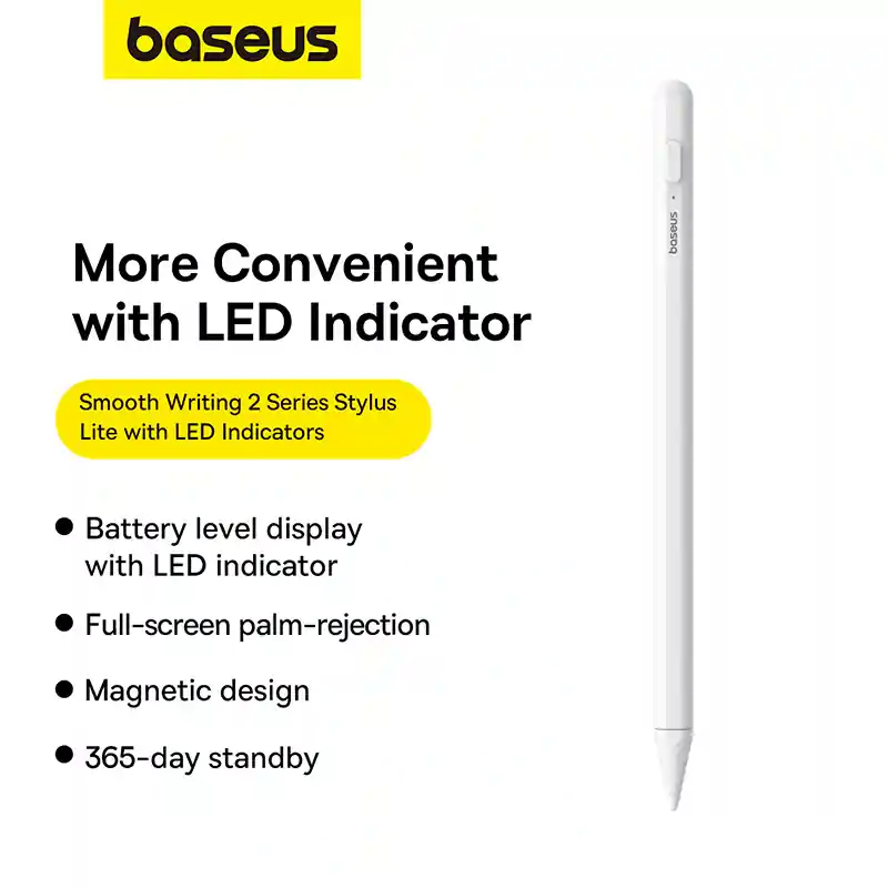 Baseus Smooth Writing 2 Series Stylus Lite with LED Indicators - Baseus ...